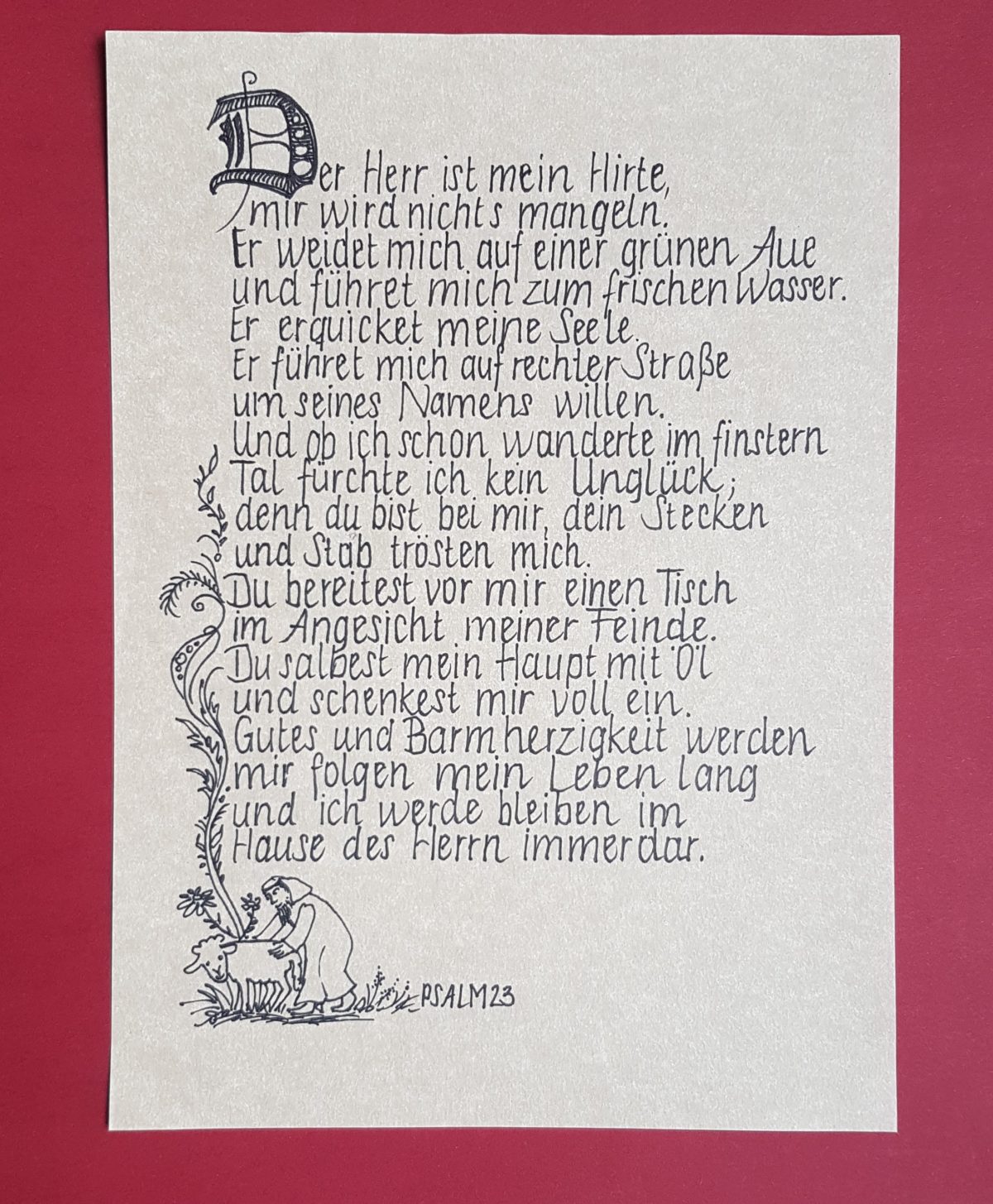 Psalm 23 – Haischmann